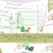 Winter Handwriting Practice Pack Cursive Handwriting Pack | Etsy