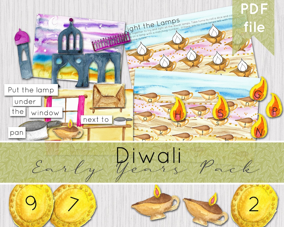 Diwali Early Years Learning Pack | World Religions Celebration Unit - Etsy