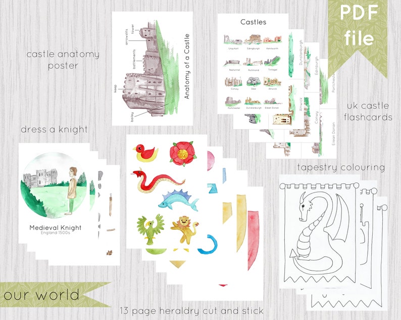 Castle Early Years Complete Curriculum Unit | Preschool | Instant ...