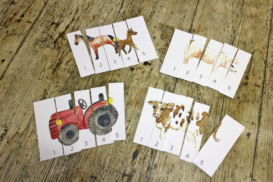 On the Farm Early Years Unit Preschool Activities Bundle - Etsy