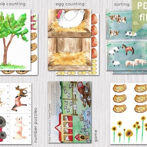 On the Farm - Early Years Unit | Preschool Activities Bundle | INSTANT ...