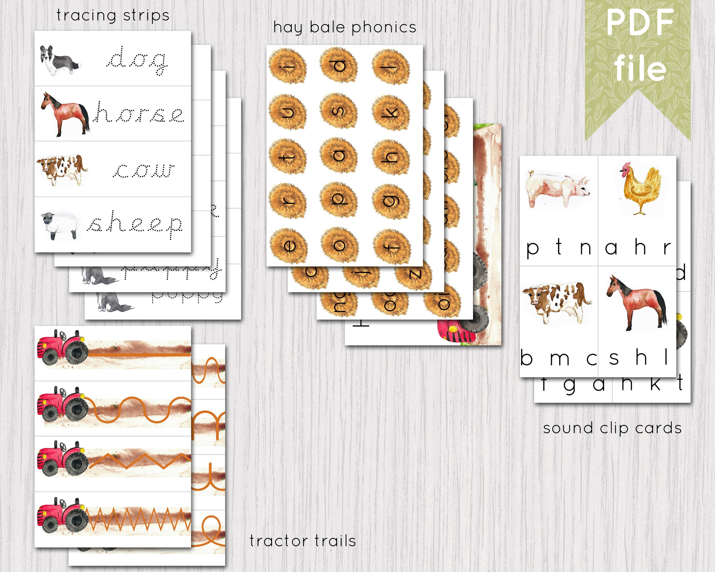 On the Farm Early Years Unit Preschool Activities Bundle - Etsy Canada