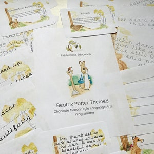 Beatrix Potter Themed Charlotte Mason Style Language Arts Programme ...