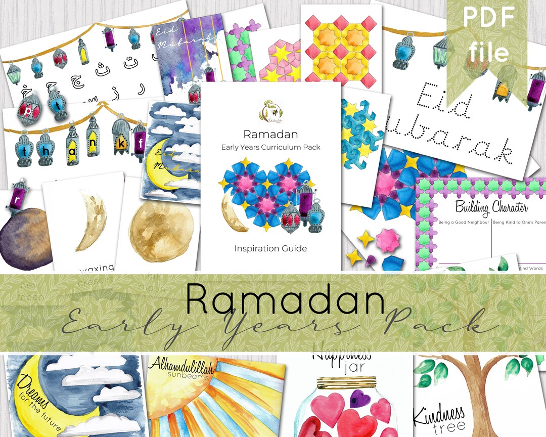 Ramadan Early Years Learning Pack | World Religions & Celebrations - Etsy