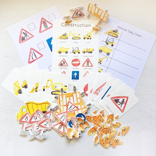 Garden Playdough Mat Printable Spring Plants Activity | Etsy