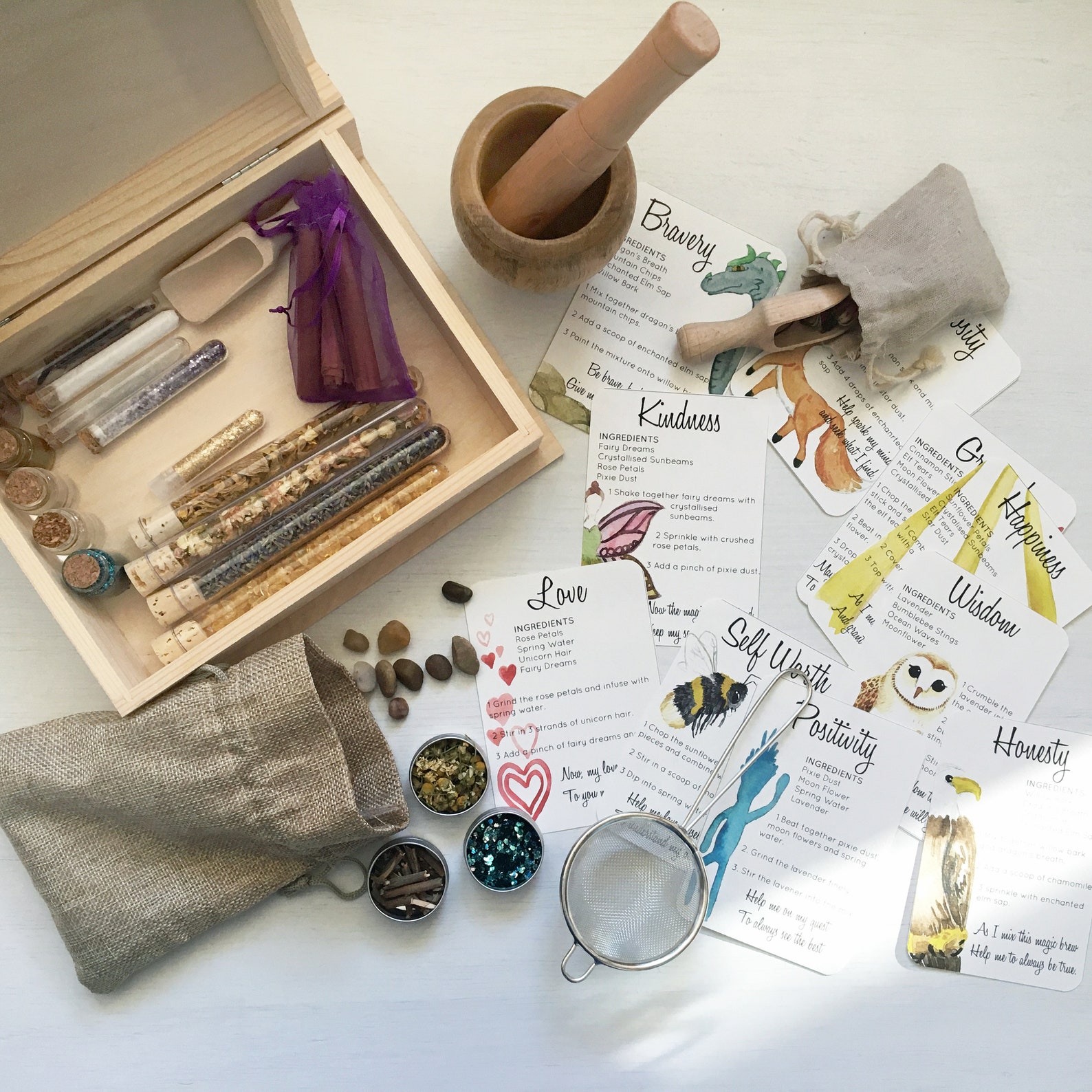 Emotion Potion Recipe Cards | 12 Magic Potion Recipes | DIGITAL ...