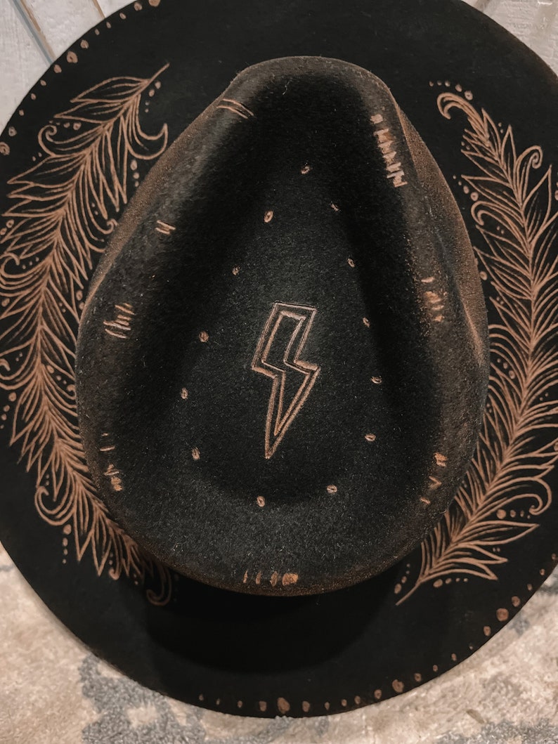 Ava: Lightning and Feather Hippie. Made to Order Handcrafted - Etsy