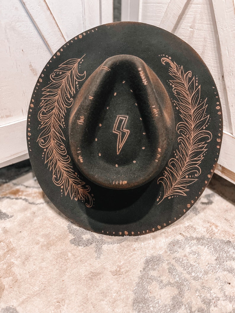 Ava: Lightning and Feather Hippie. Made to Order Handcrafted - Etsy