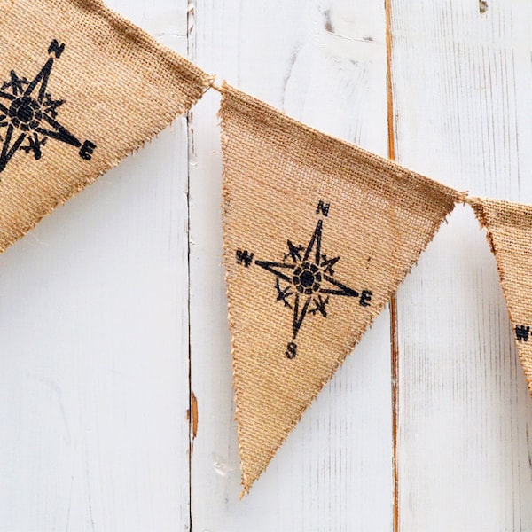 Compass Flag - Etsy