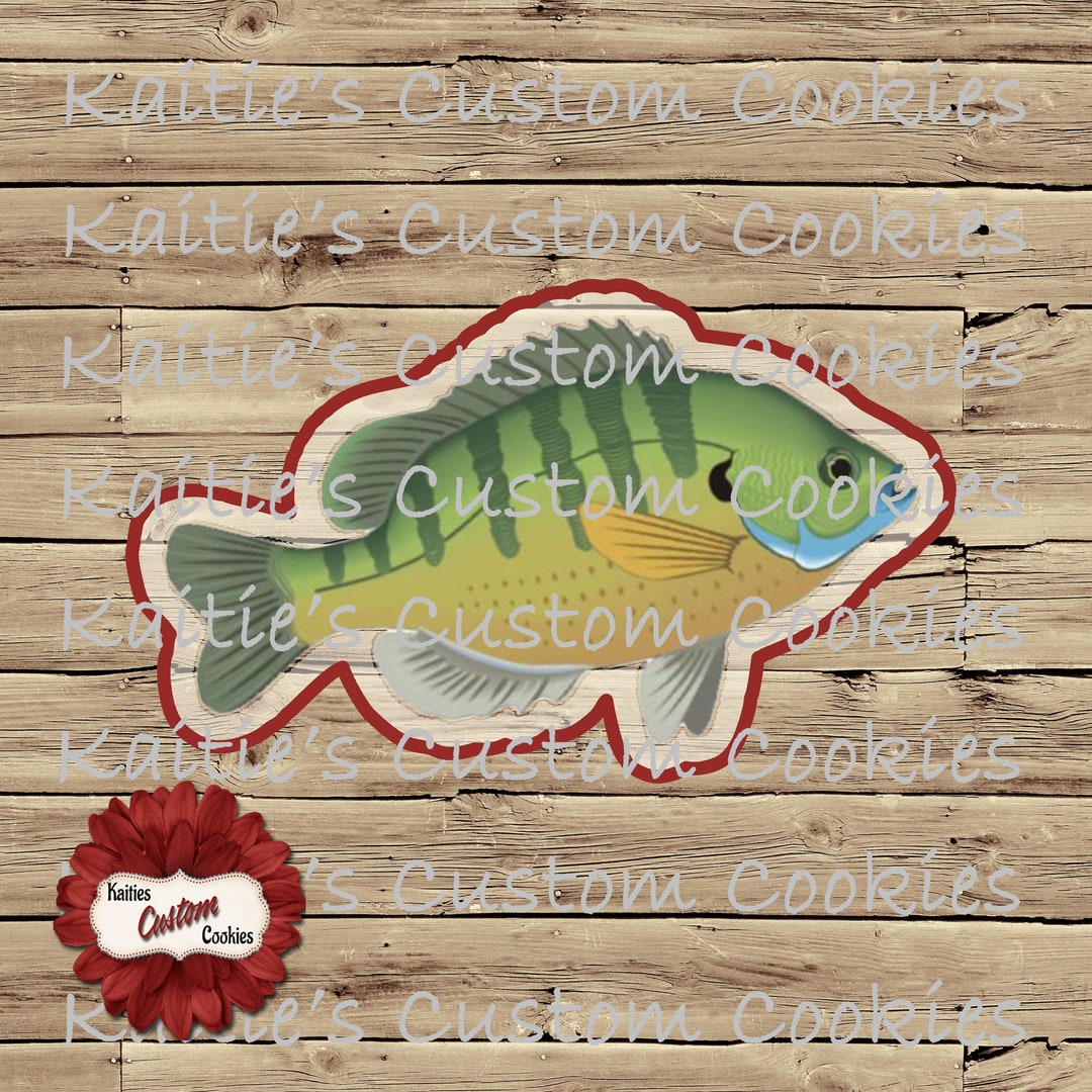 Bluegill Fish Cookie Cutter / STL File / Fondant Cutter / Clay Cutters ...