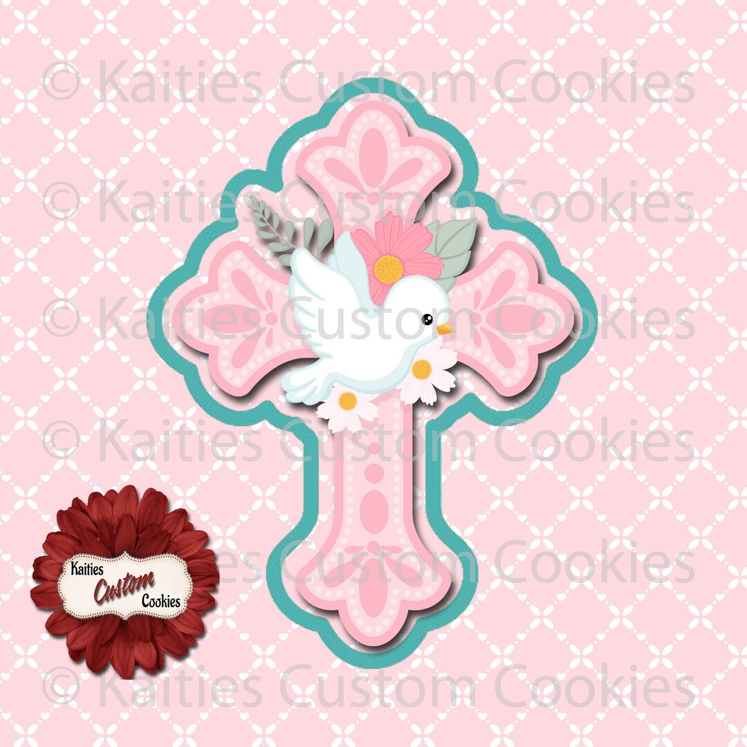 Baby Confirmation Christening Baptism Sympathy Theme Cookie - Etsy