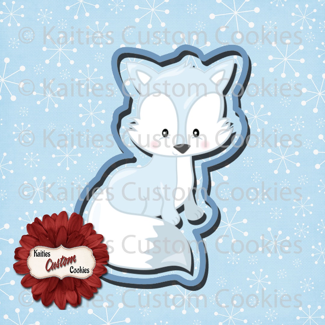 Artic Animal Friends Cookie Cutters / STL File / Fondant Cutters / Clay ...