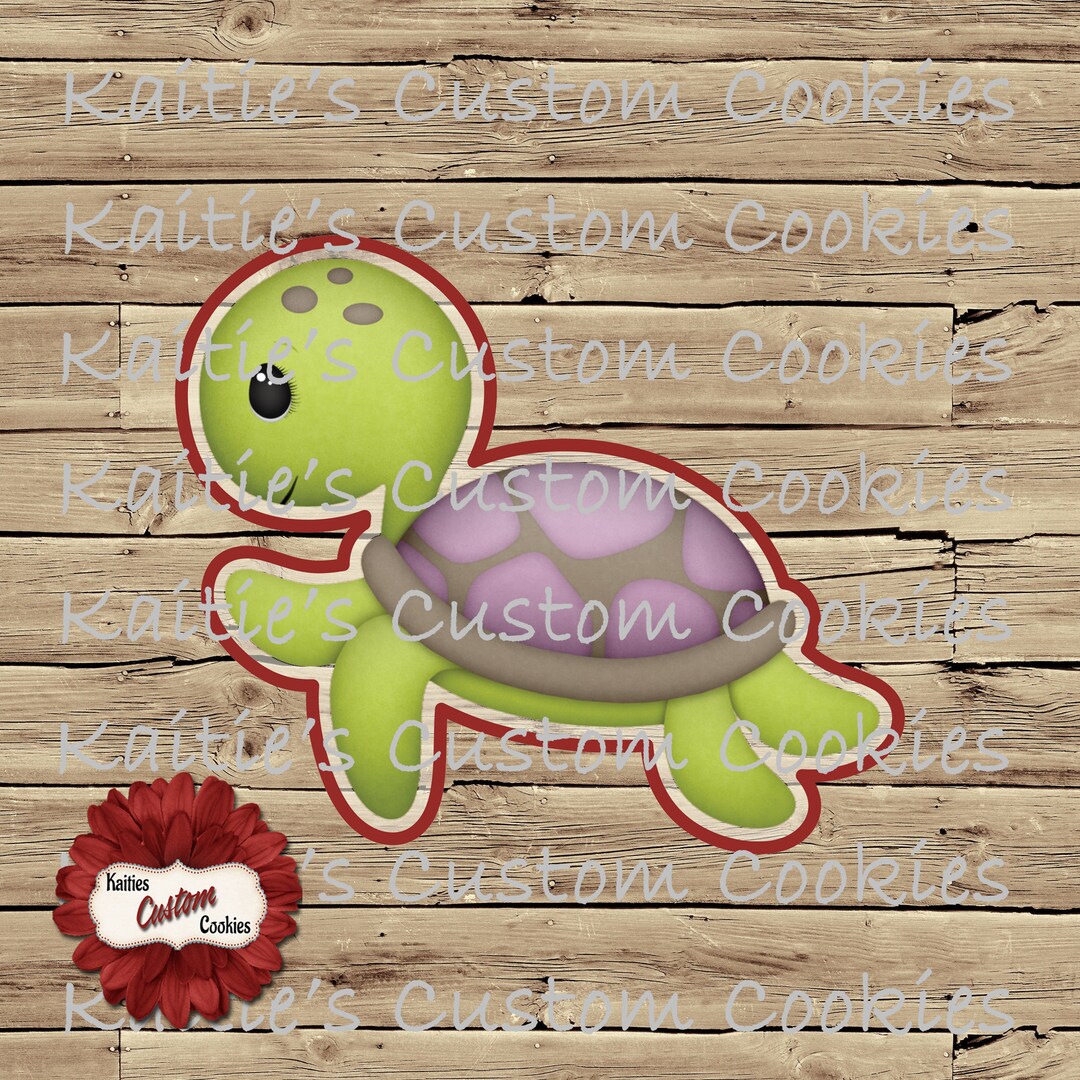 Sea Turtle Cookie Cutter / STL File / Fondant Cutter / Clay Cutter ...