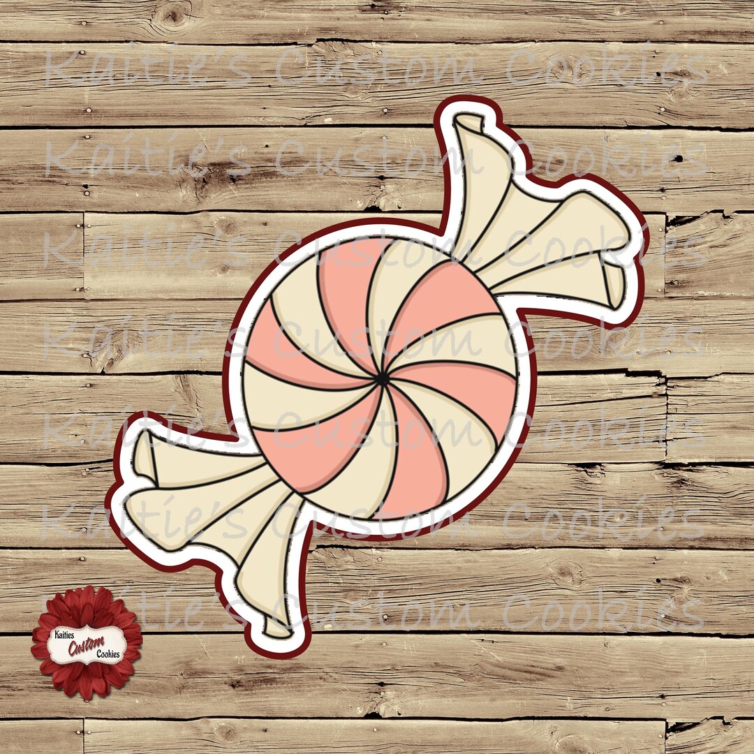 Christmas Candy Cookie Cutters / STL File / Fondant Cutters / Eddie ...