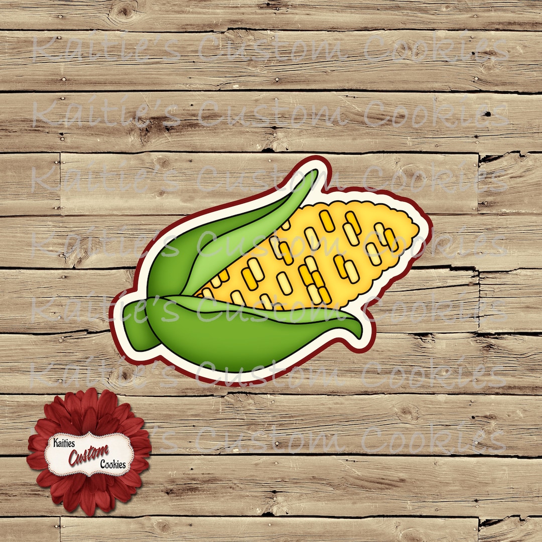 Corn on the Cob Cookie Cutter / STL File / Fondant Cutter / Clay ...
