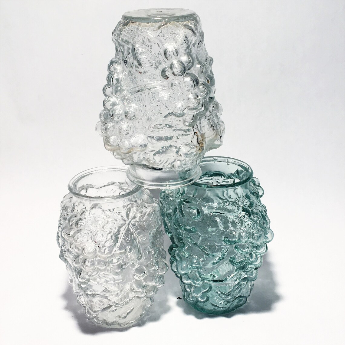 Antique Indiana Goofus Glass Canning Jars Grape Pattern - Etsy
