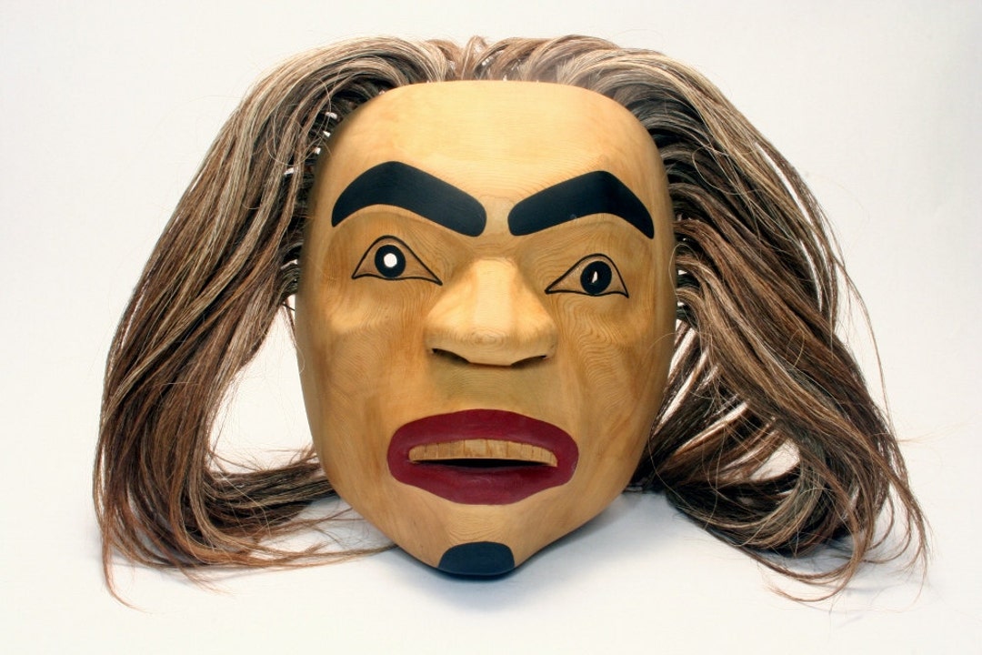 Barry Scow Kwakwaka'wakw Nación Costa Noroeste Máscara de Indio Nativo ...