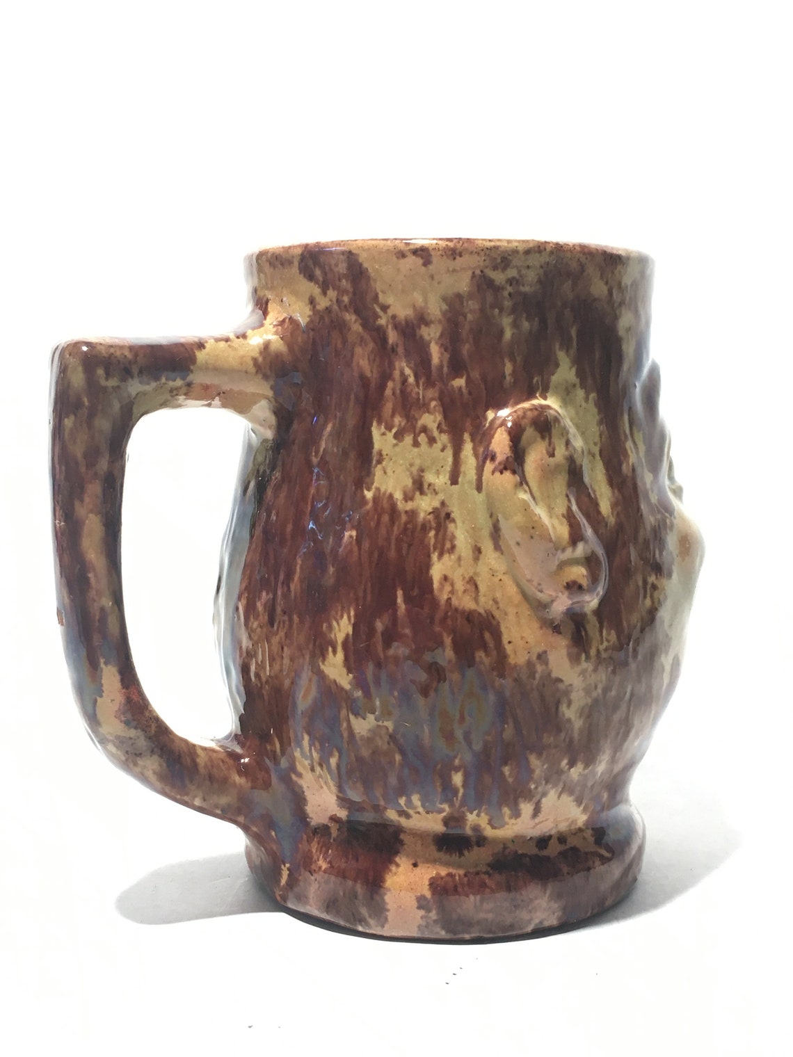 American Rockingham Antique Stoneware Greyhound Splatter Glaze - Etsy