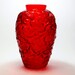 Reuben Haley Consolidated Glass 1920s Martele Dogwood Vase in Ultra ...