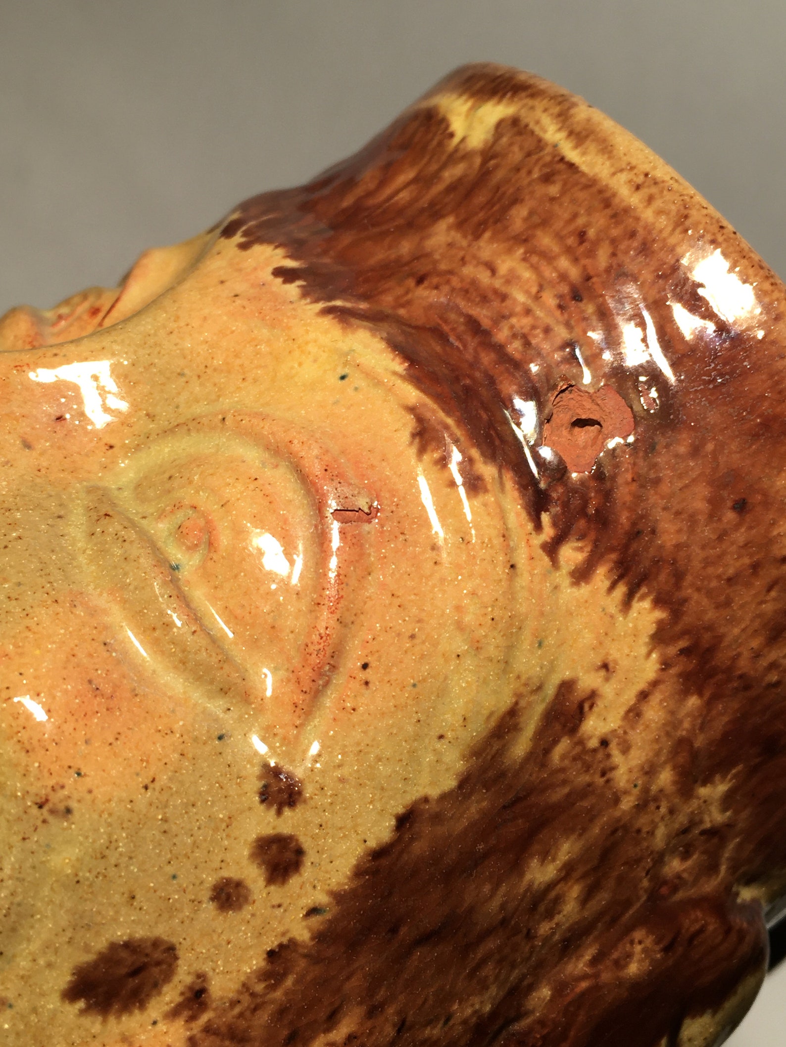 American Rockingham Antique Stoneware Greyhound Splatter Glaze - Etsy