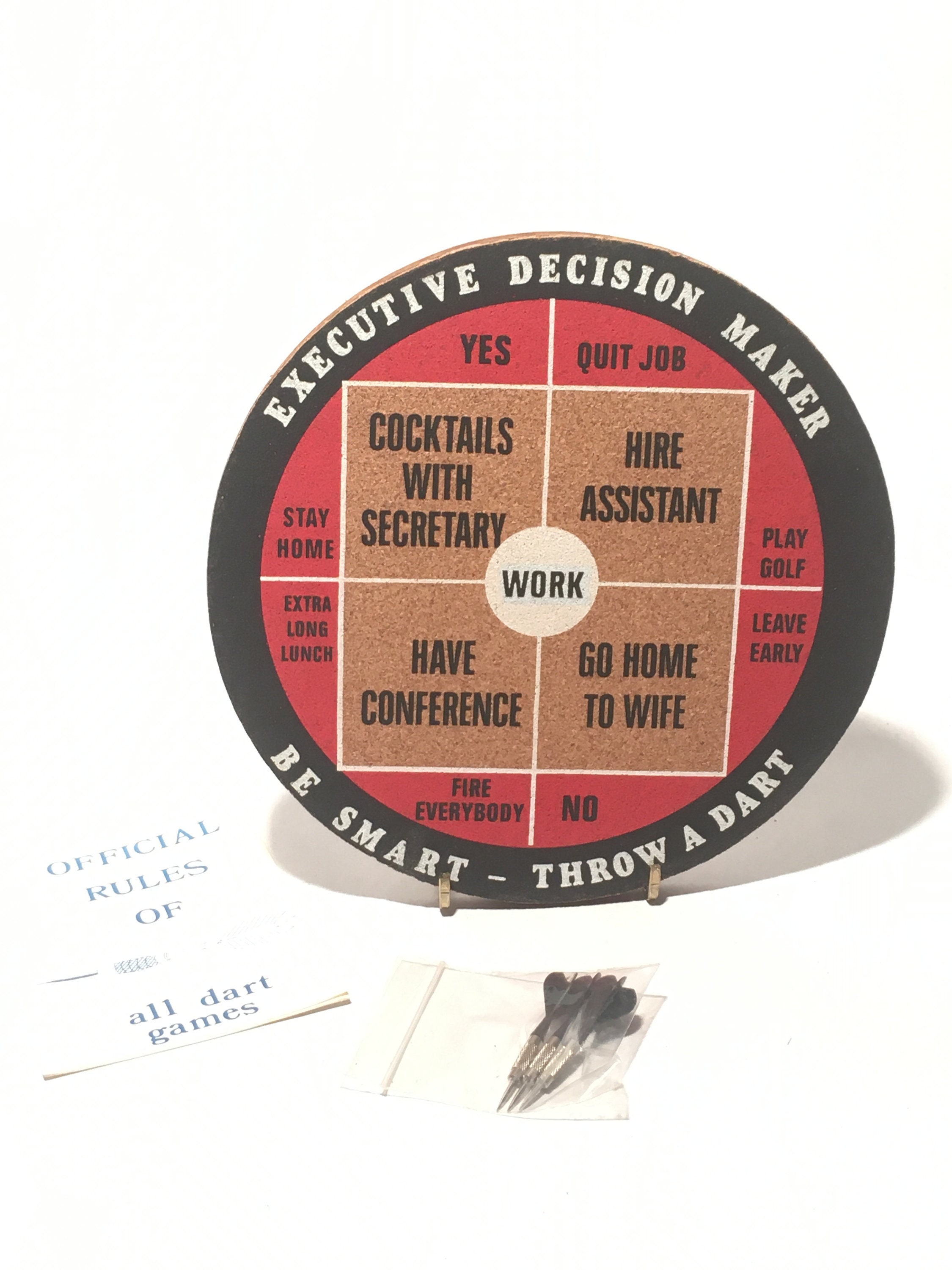 Swank Men's Office Desk Darts in Box Mid Century Modern - Etsy