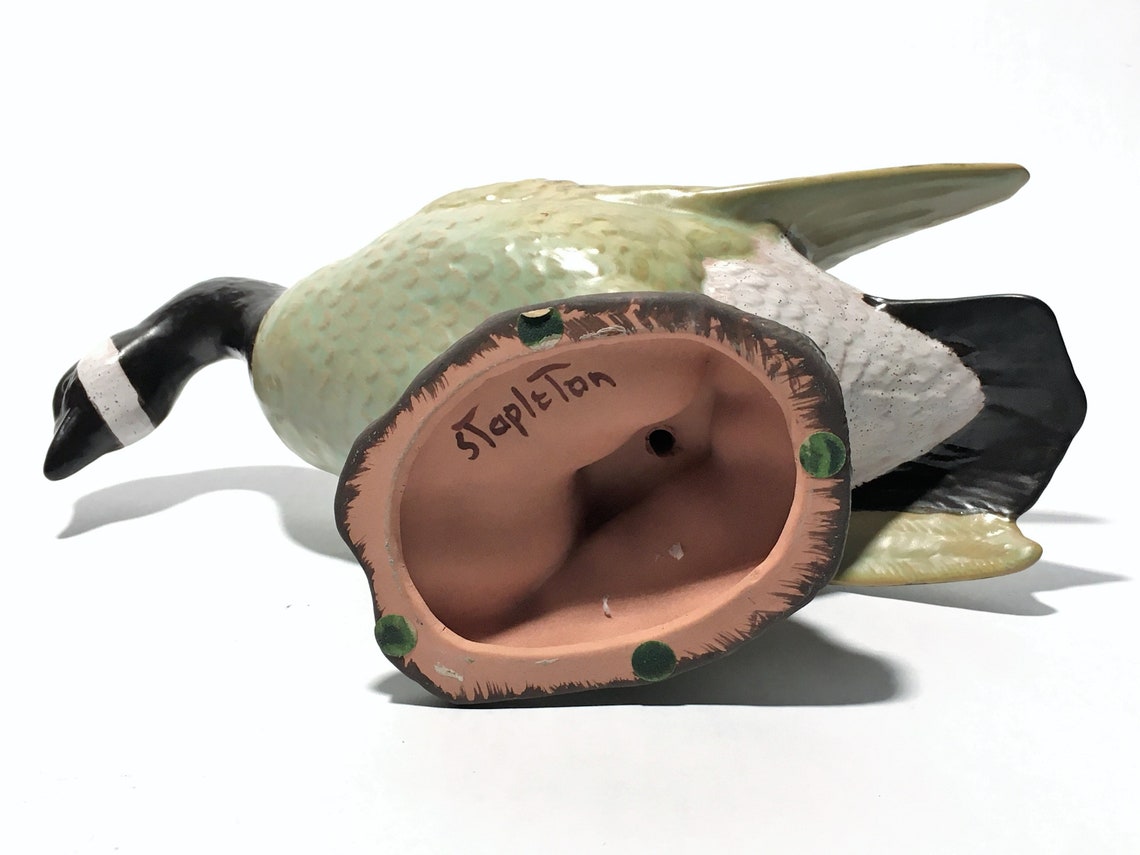 Ruth Stapleton Studio Pottery Water Foul Figurative Duck - Etsy