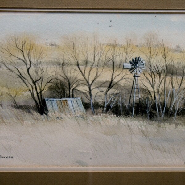 Texas Landscape - Etsy