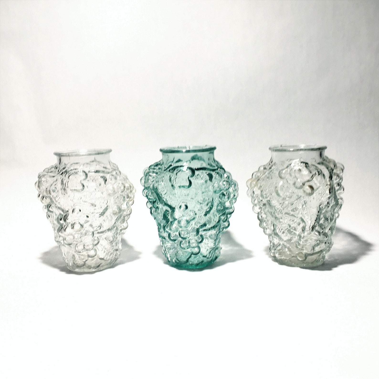 Antique Indiana Goofus Glass Canning Jars Grape Pattern - Etsy