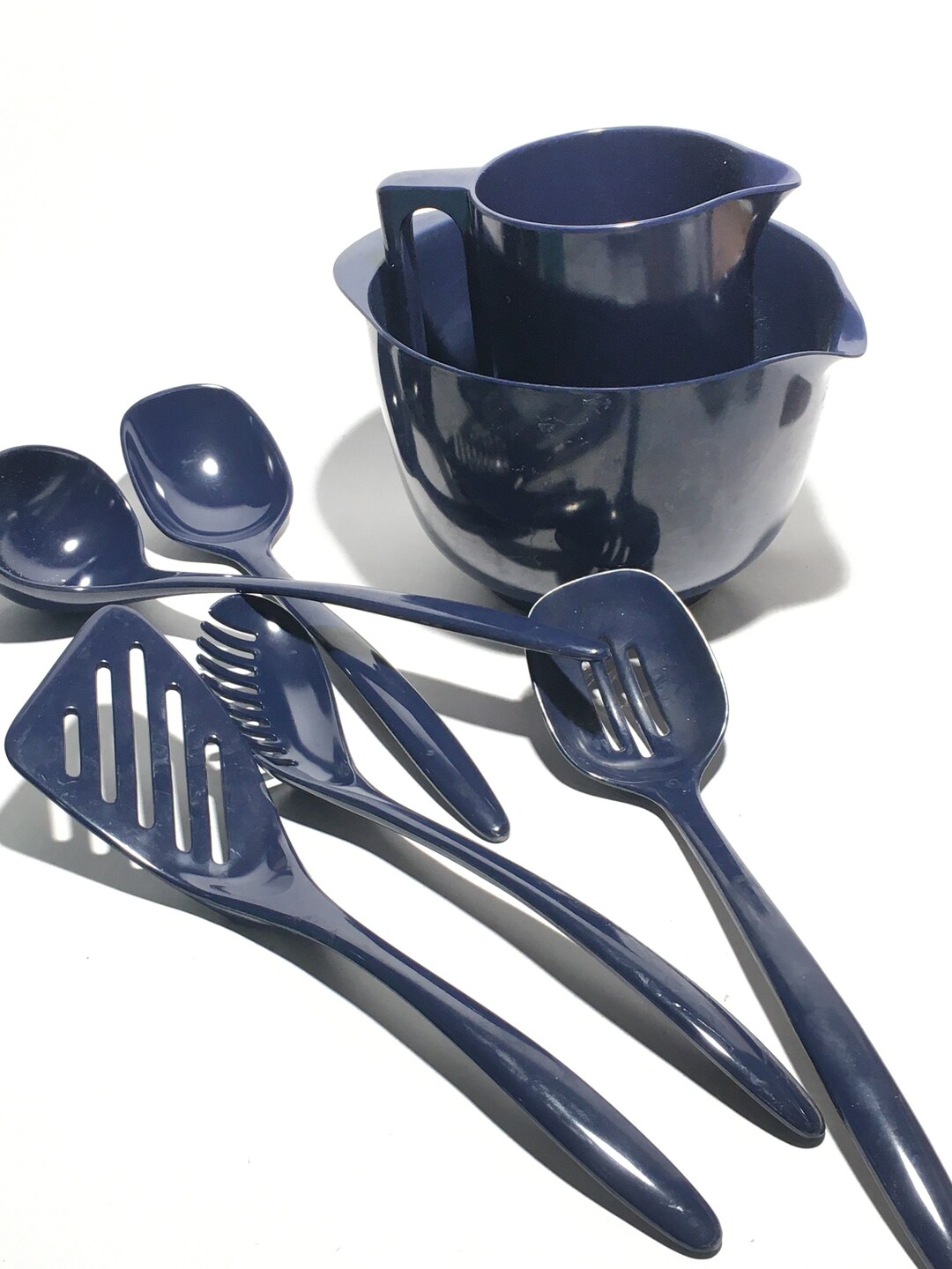 Vintage Melamine Kitchen Utensils & Bowl Collection by DANSK - Etsy