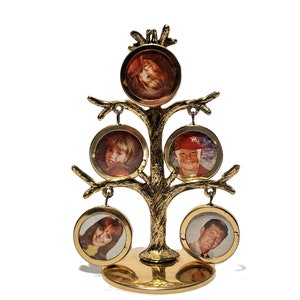 Retro Kitsch 1960's Era Family Tree Photo Photograph Metal Picture ...