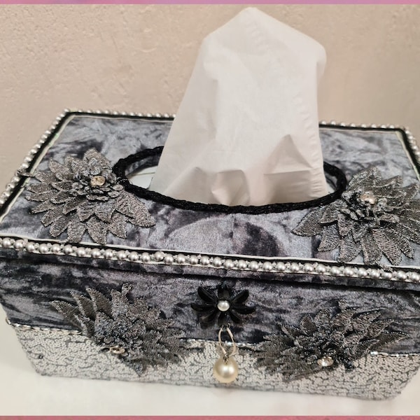 Tissue Box Cover - Etsy