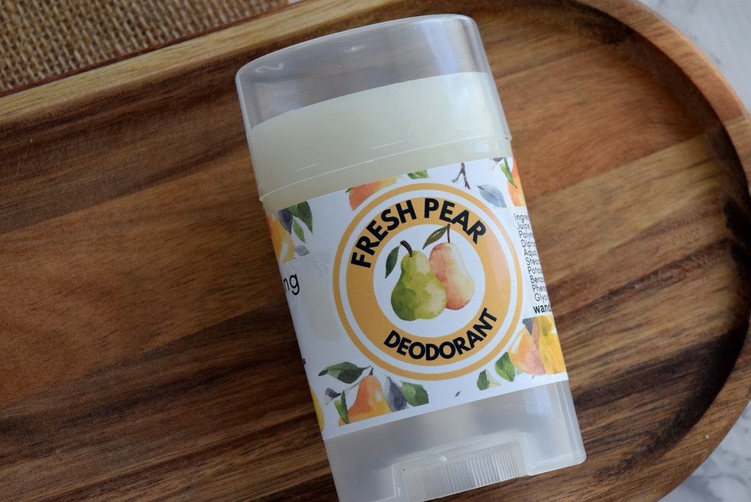 Fresh Pear Deodorant, Odor Fighting Effective Deodorant, Aluminum Free ...