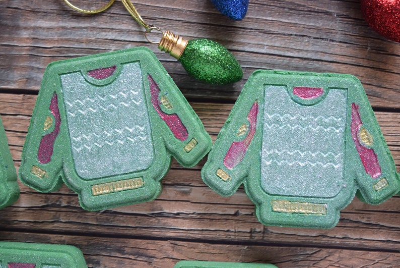 Ugly Christmas Sweater Bath Bomb Christmas Bath bomb | Etsy
