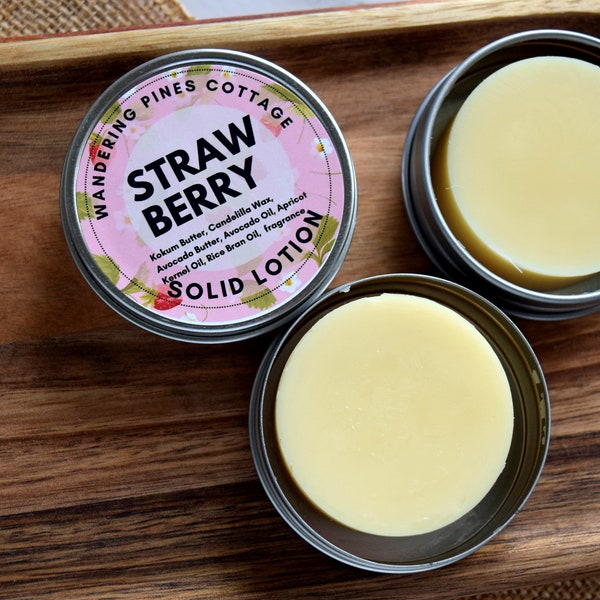 Solid Lotion Bar - Etsy