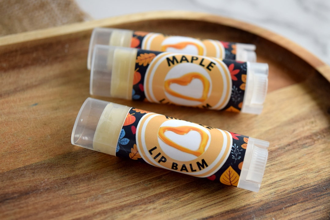 Maple Flavored Lip Balm, Vegan Lip Balm, Vegan Lip Care, Lip ...