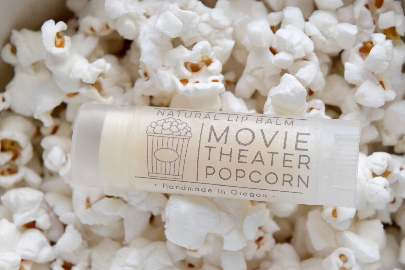 Movie Theater Popcorn Flavored Lip Balm Vegan Lip Balm Hot | Etsy