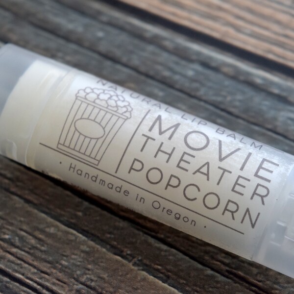 Popcorn Lip Balm - Etsy