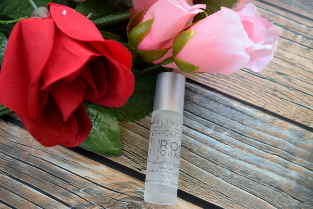 Rose Quartz Roll on Perfume Oil, Roller Ball Perfume, Scented Oil ...