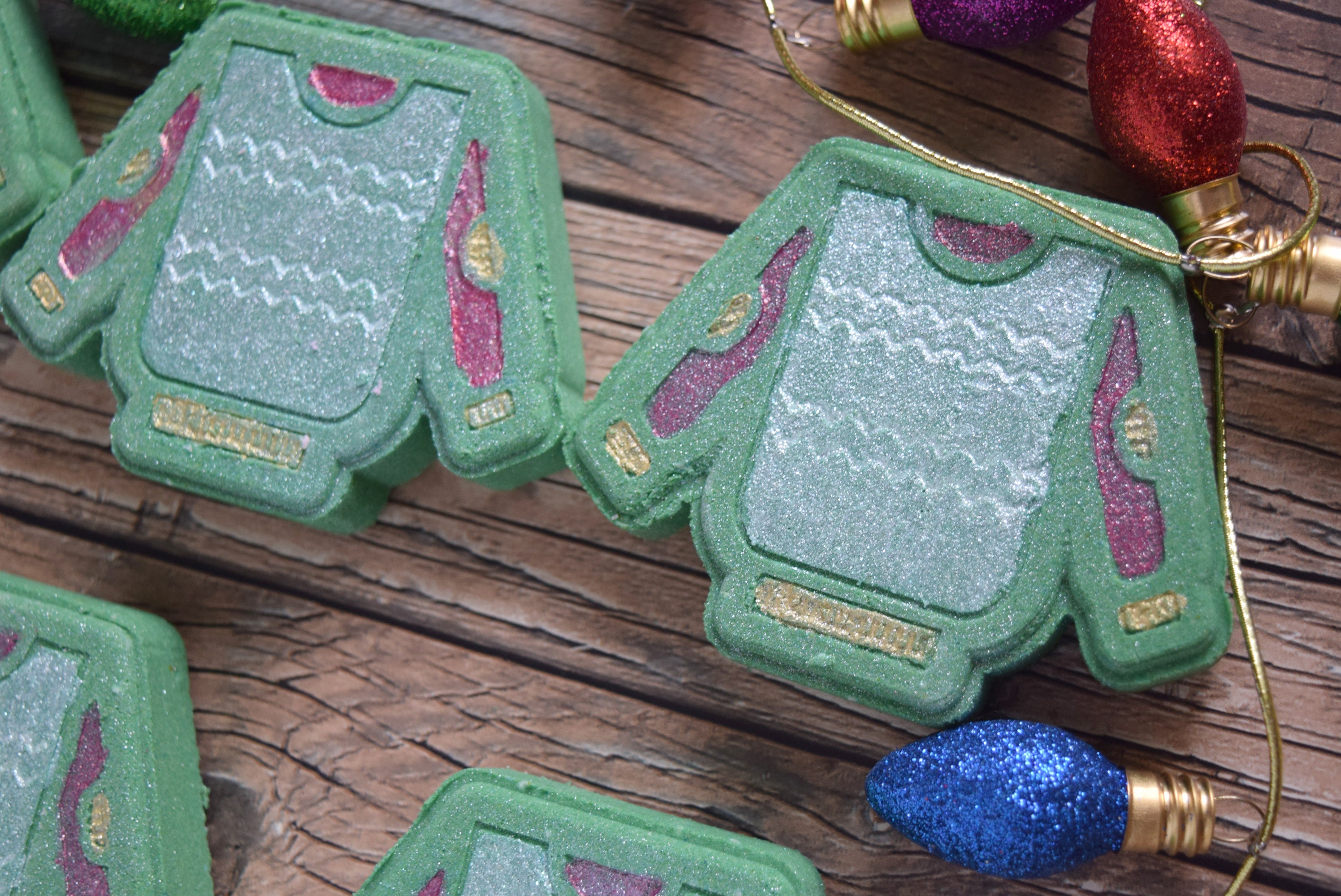 Ugly Christmas Sweater Bath Bomb Christmas Bath bomb | Etsy