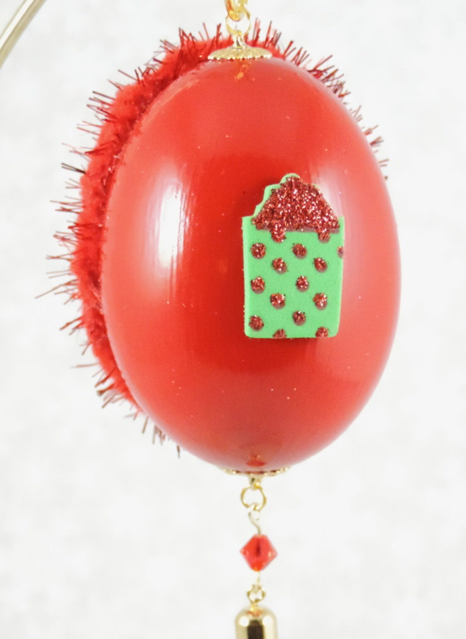 Santa Christmas Tree Ornament Santa Ornament Classic Santa - Etsy