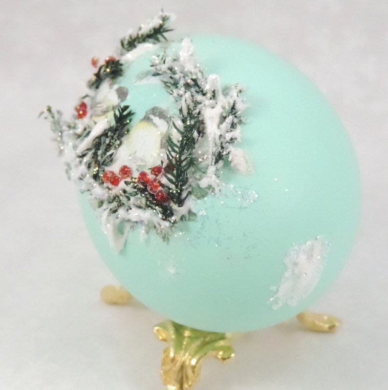 Chickadee Christmas Ornament Christmas Birds Bird Ornament - Etsy