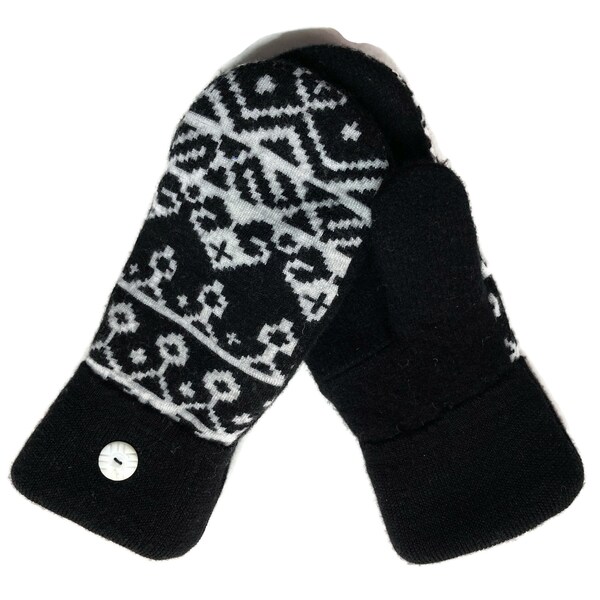 Wool Sweater Mittens - Etsy