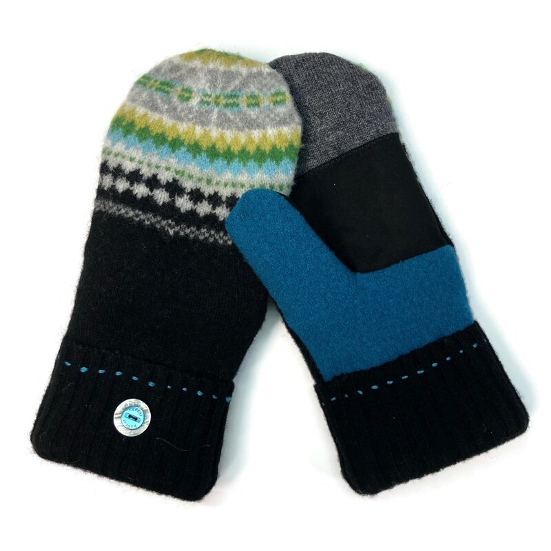 Wool Sweater Mittens - Etsy