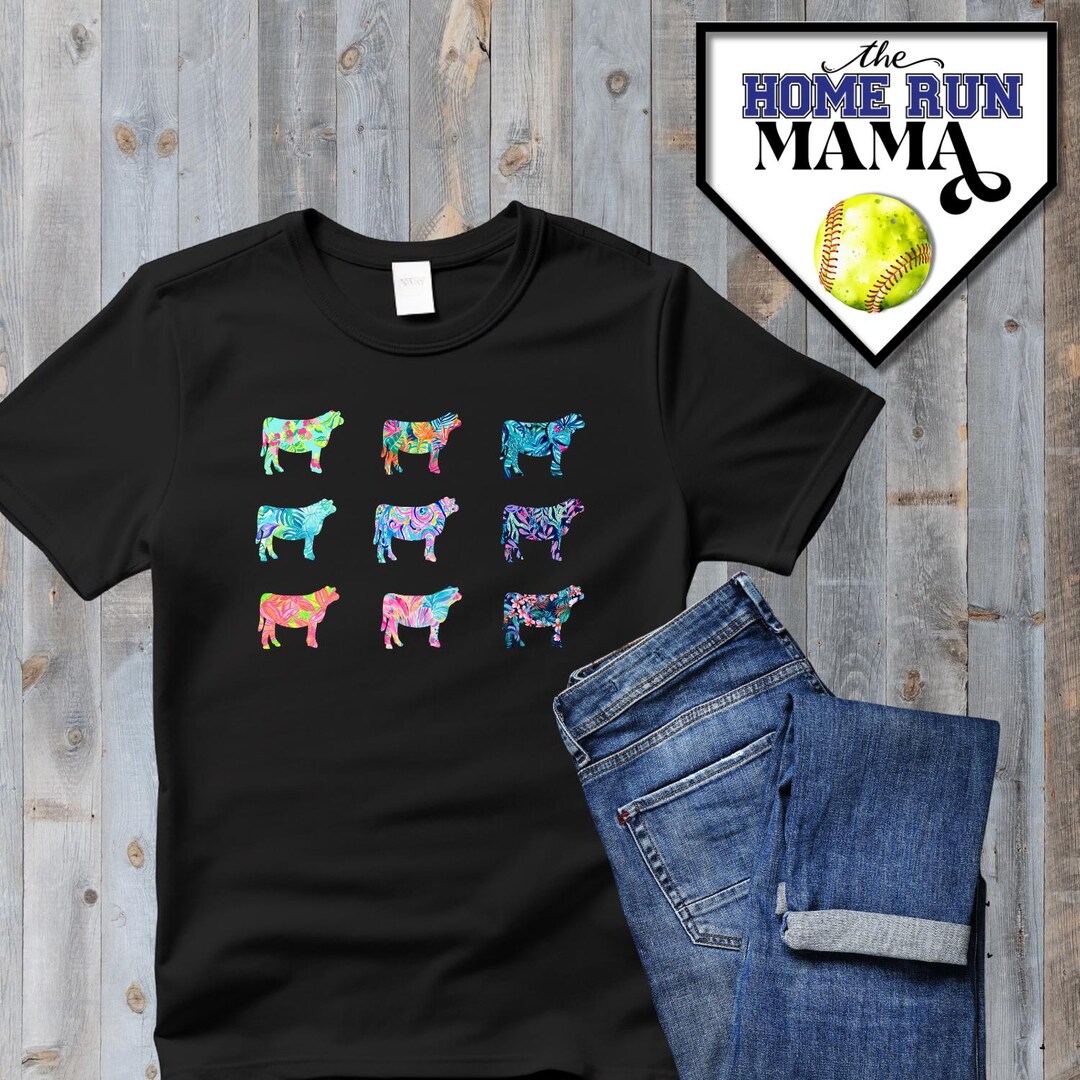 Floral Bliss Cow Stack - A Bouquet of Joy for Cow Lovers Everywhere ...