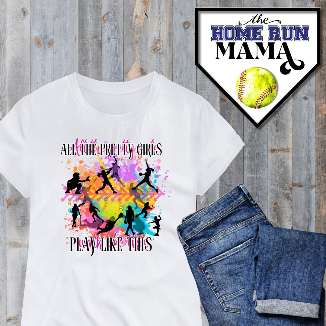 Softball Players PNG | All the Pretty Girls Love Like This | Softball Player Silhouette ...