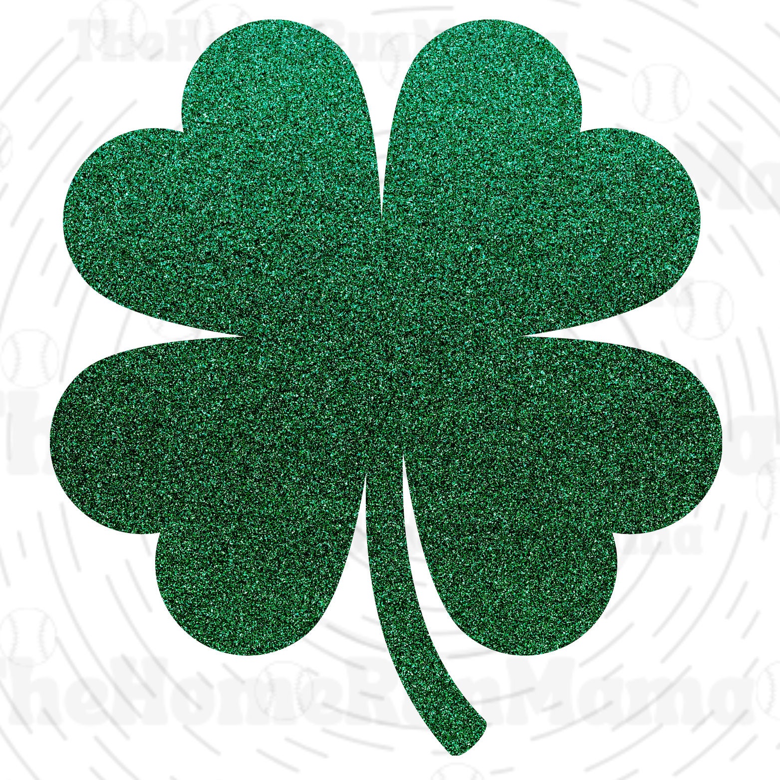 Green Four Leaf Clover Design Perfect for St. Patrick's Day and 4-H ...