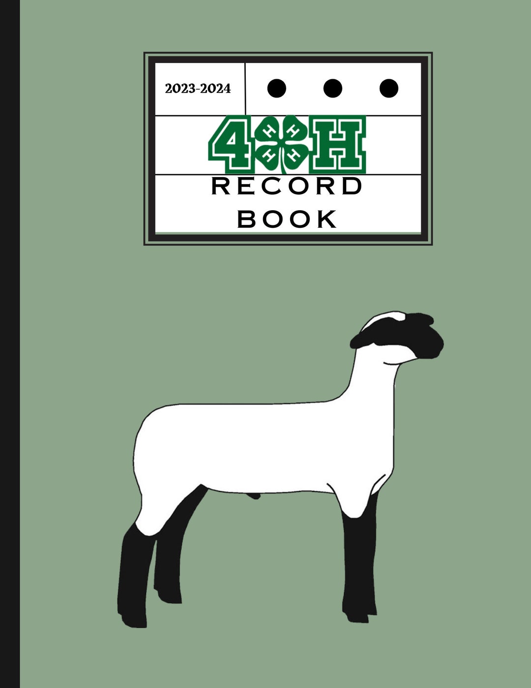 The 4H Record Keeping Book for Exhibitors Track Your Project - Etsy