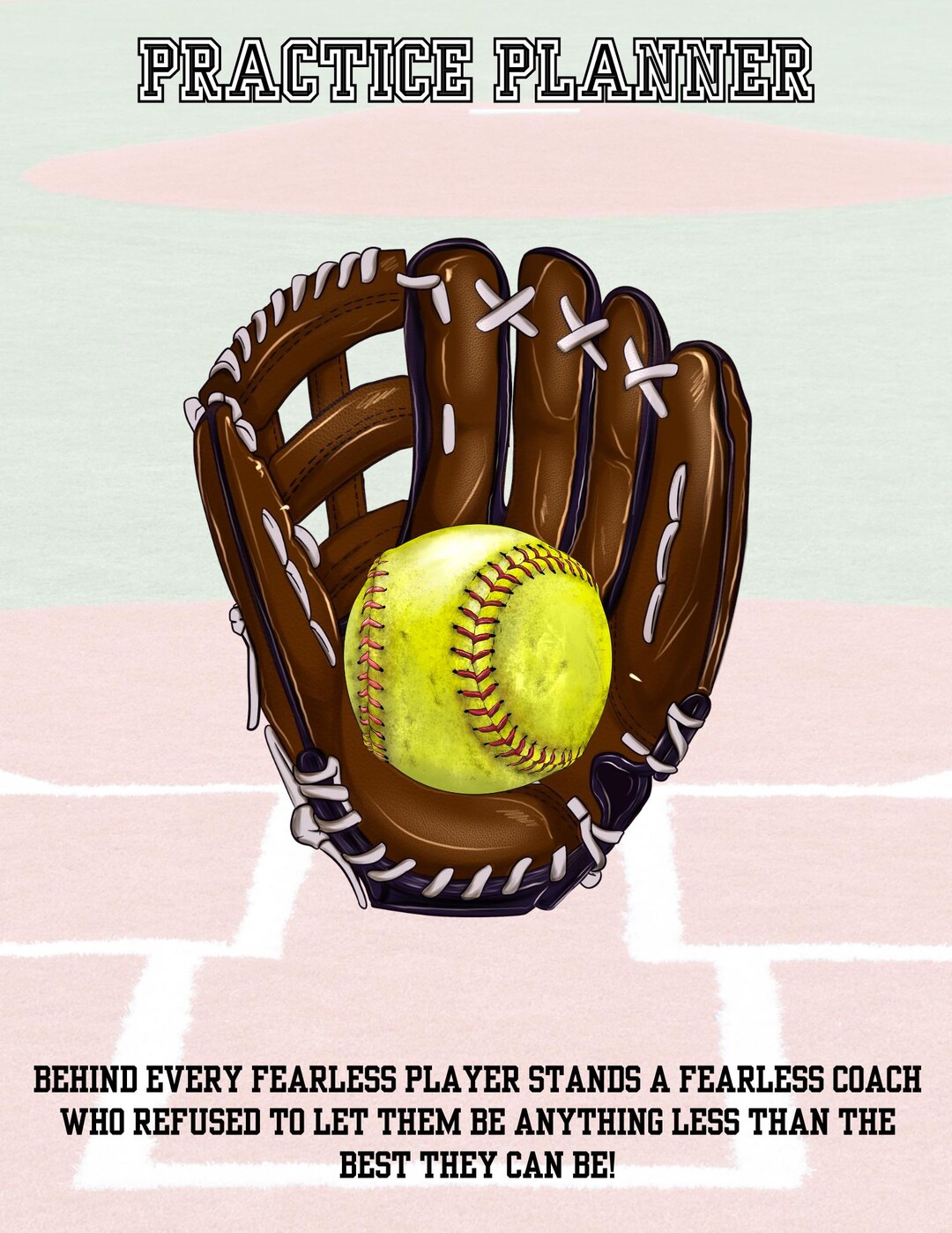 Softball Coach Practice Planner | 101 Pg. PDF Digital Download | Plan ...