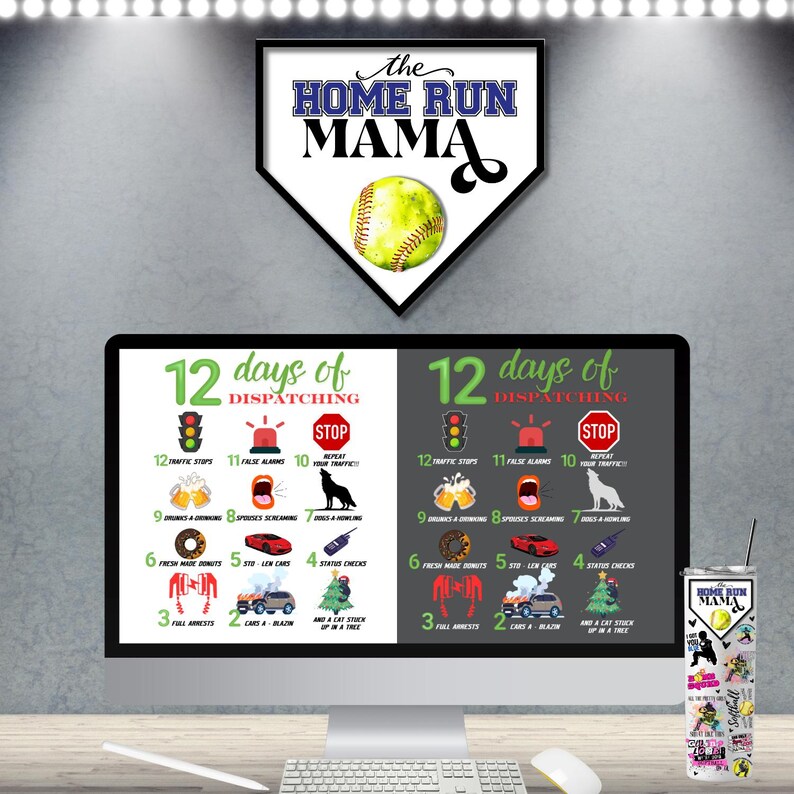 12 Days of Dispatching Christmas PNG Design | Emergency Dispatcher ...
