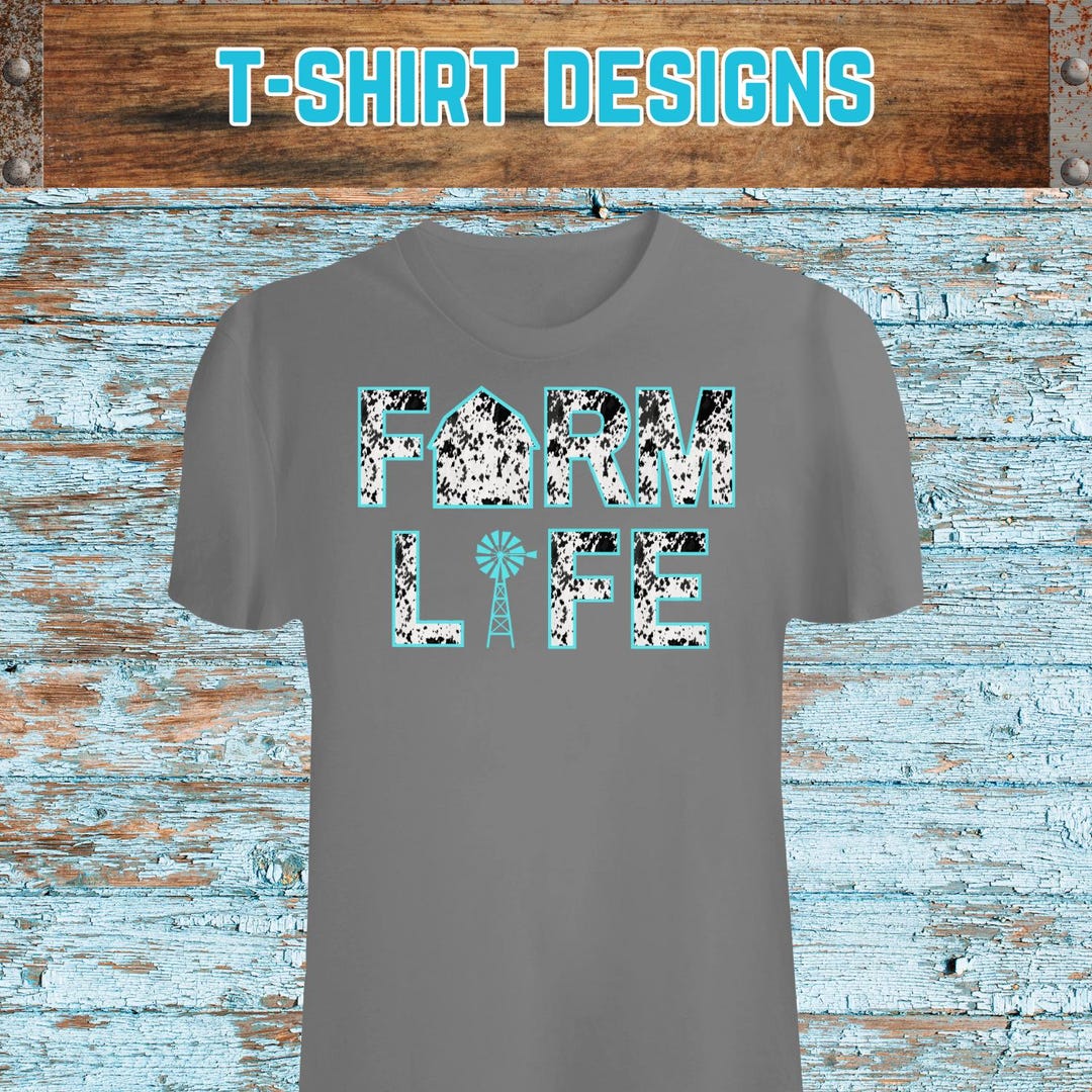 Farm Life Design Cowhide Farm Life Farm Life Apparel Farm Living at Its ...